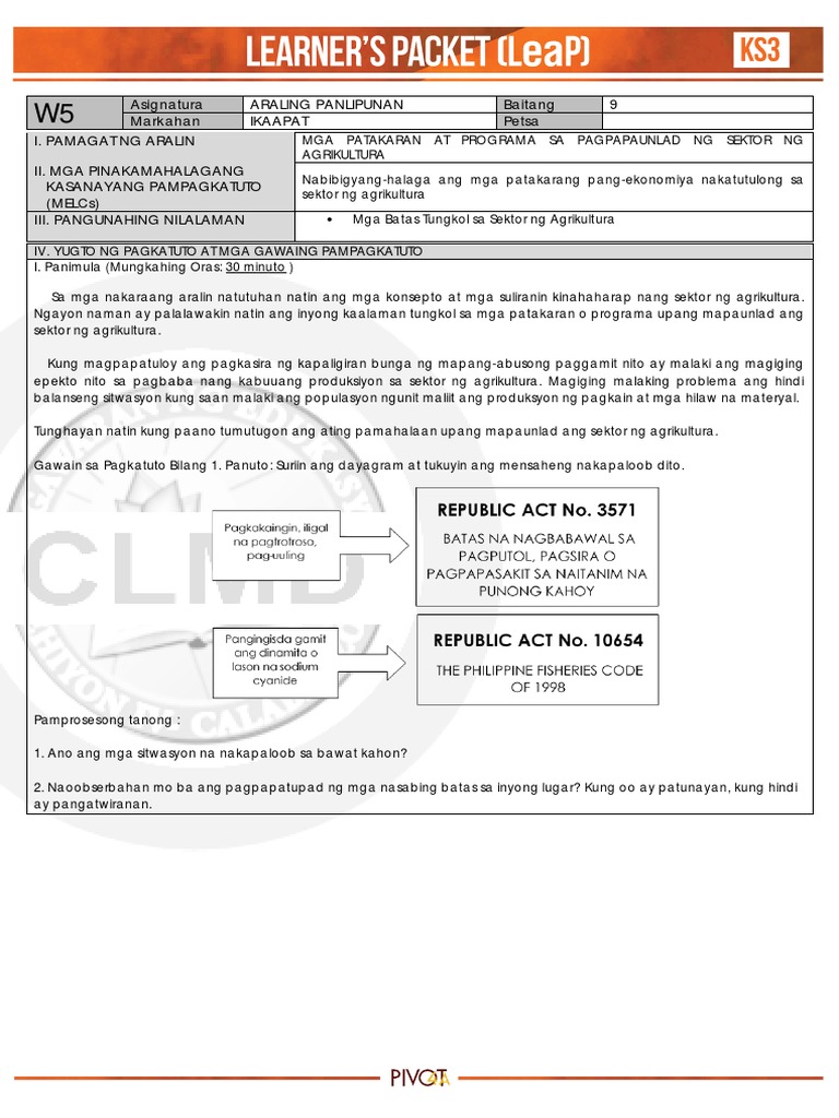 Q4 AP 9 Week 5 | PDF