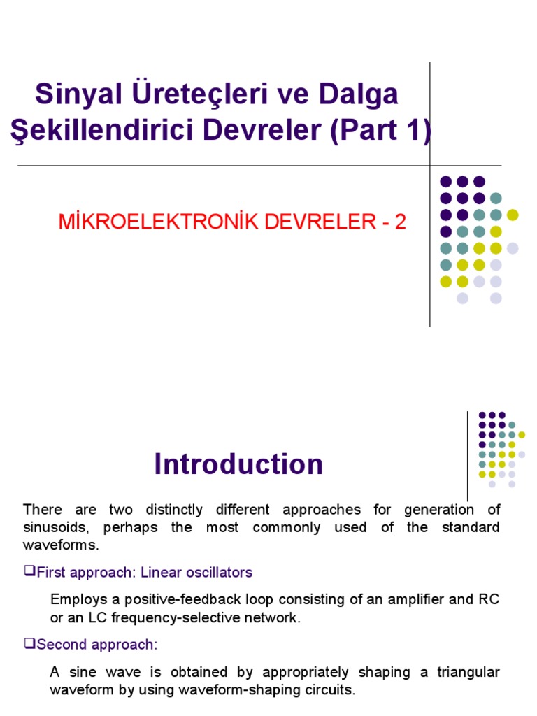 Signal Generator For Mikro Electronic Circuits | PDF | Electronic Oscillator | Electronic Filter