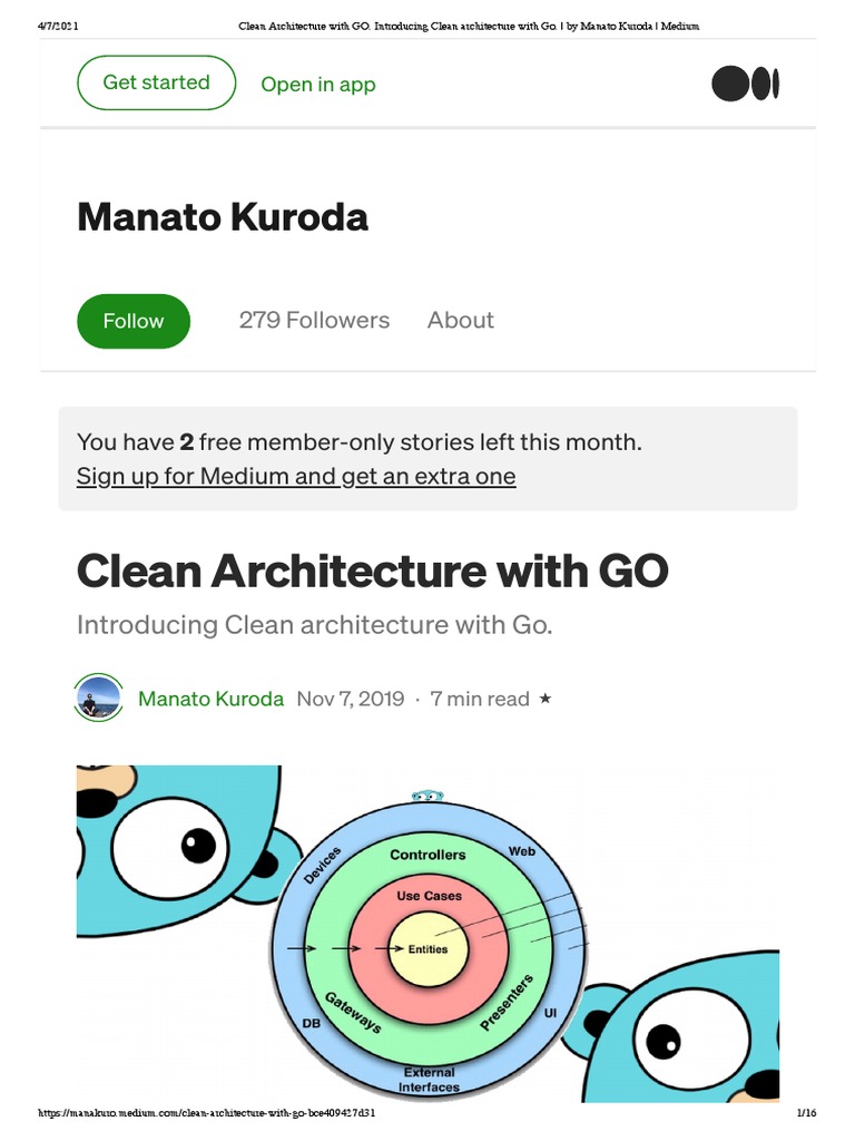 Clean Architecture With GO. Introducing Clean Architecture With Go ...