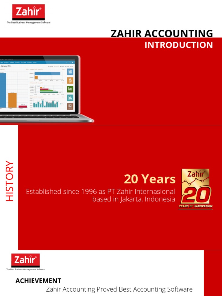Zahir Accounting Software Overview | PDF | Indonesian Rupiah | Inventory