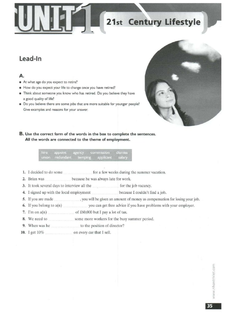 Unit 1 The 21st Century Life | PDF