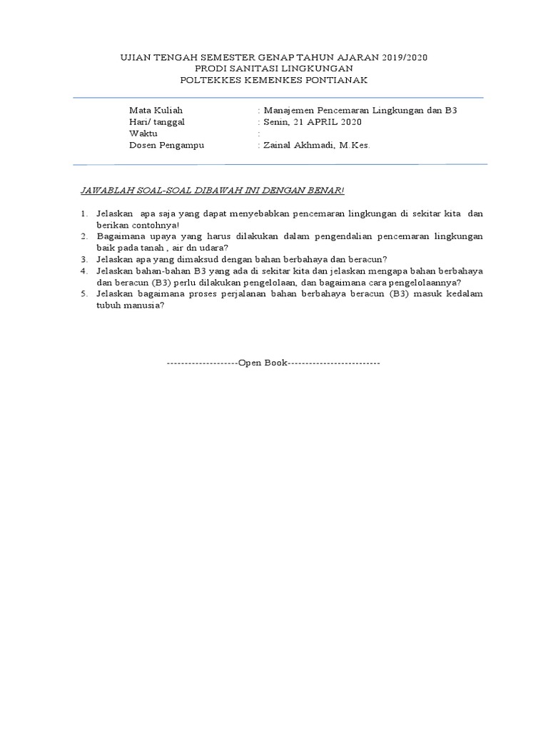 Uts B3 - Elisabeth Tambunan | PDF