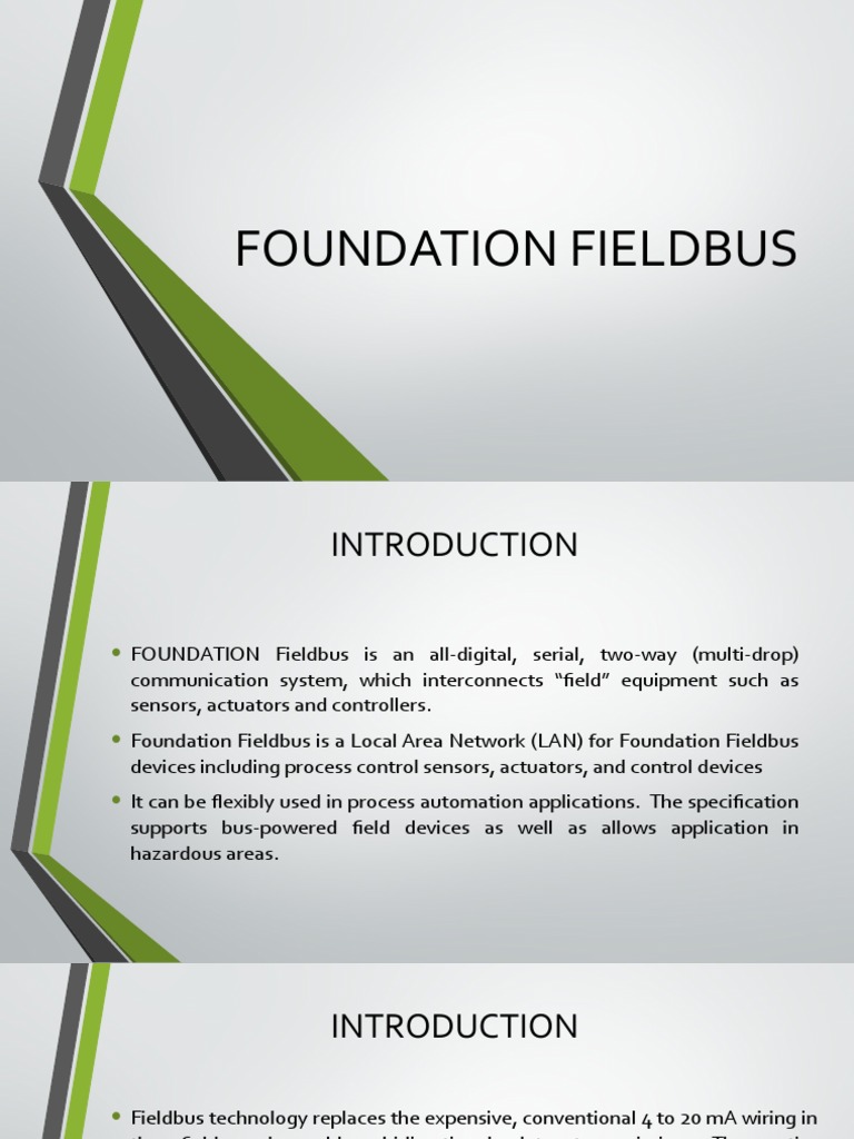 8.0 Foundation Fieldbus | PDF | Osi Model | Computer Network