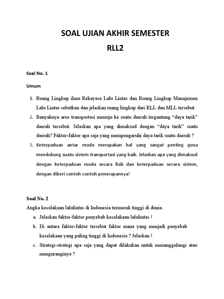 Uas RLL | PDF