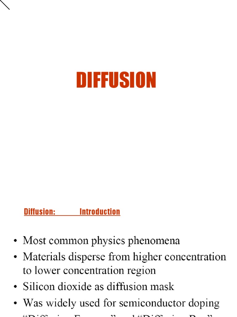 An Introduction to Diffusion: Processes, Applications, and Measurement ...