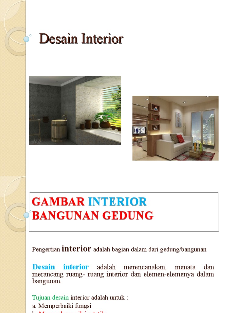 Panduan Dasar Desain Interior | PDF