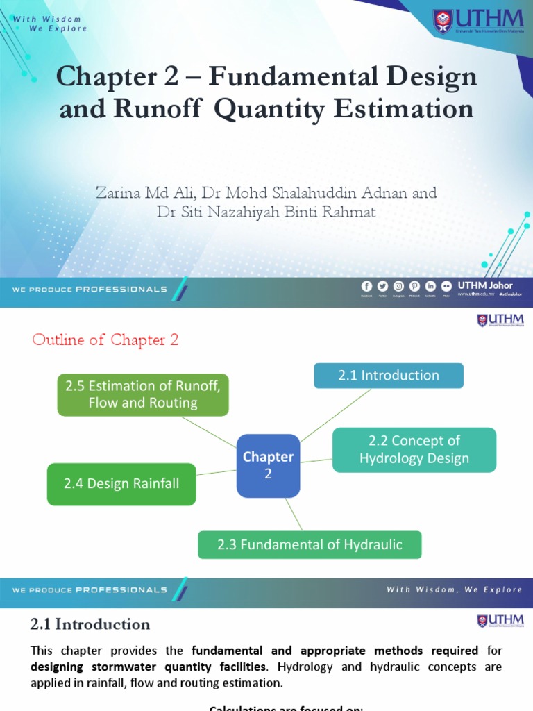 Chapter 2 - Fundamental Design and Runoff Quantity Estimation | PDF ...
