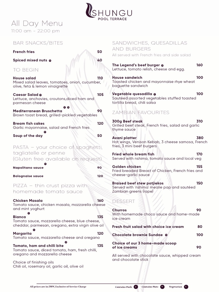 Zambian Delights & Global Eats | PDF | Salad | Hamburgers