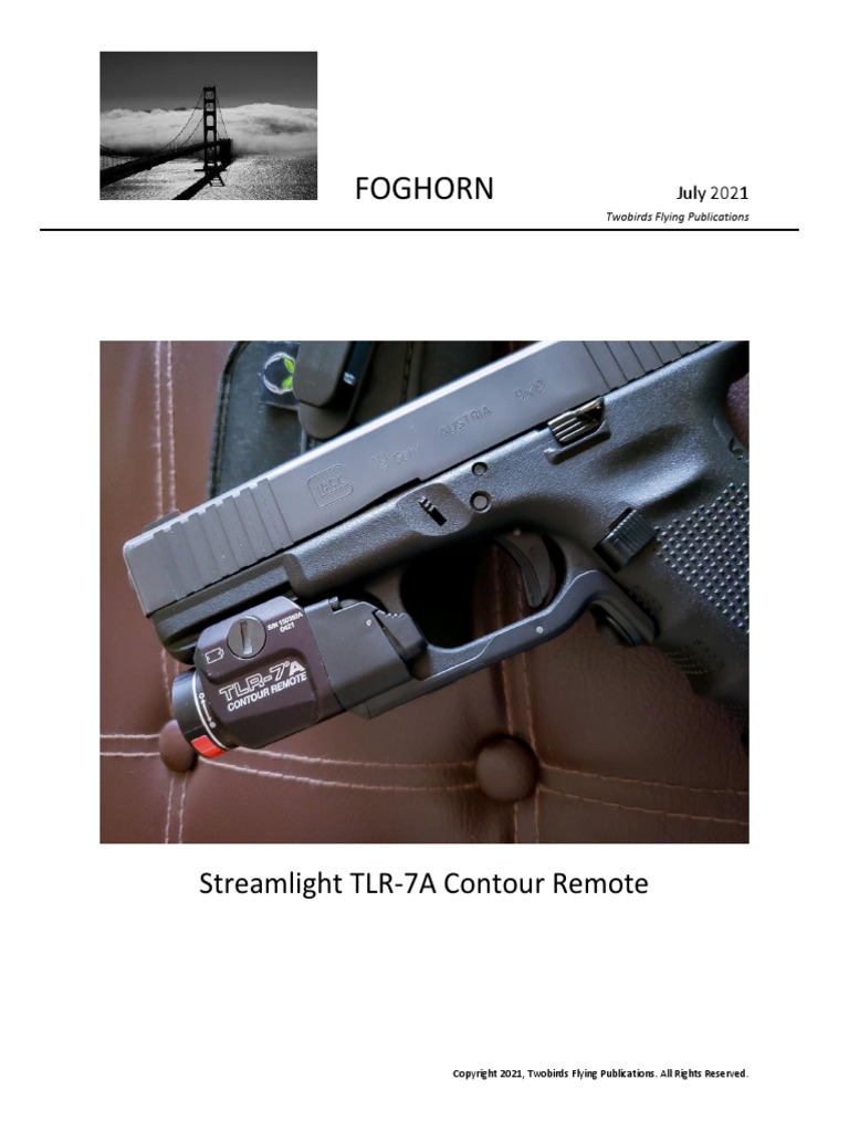 Streamlight TLR-7A Contour Remote | PDF | Equipment | Manufactured Goods
