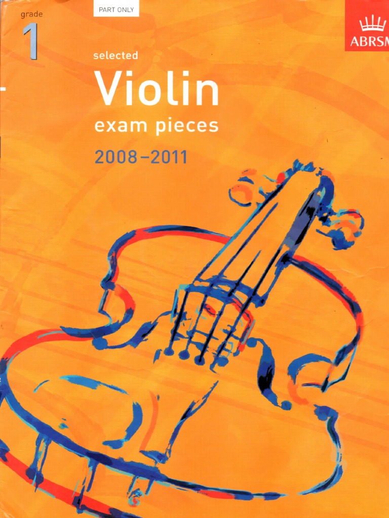 ABRSM - Violin Exam Pieces - Grade 1 - 2008-11 - Violin Part | PDF