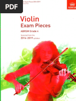 Trinity - Initial Violin | PDF