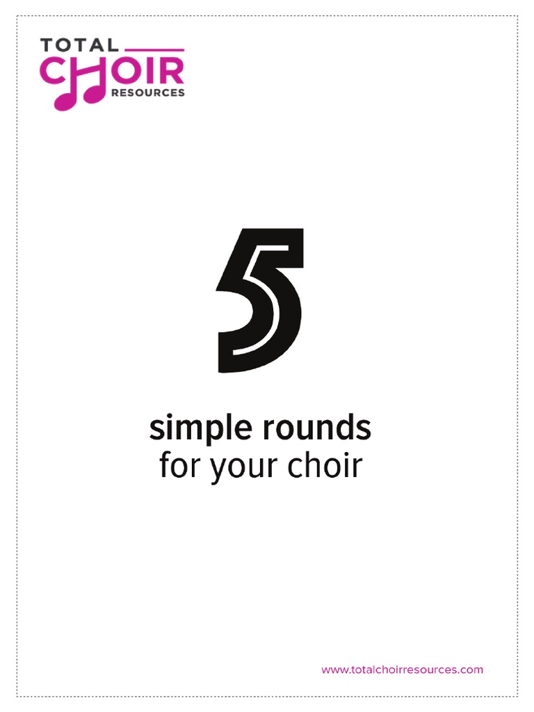 Simple Rounds: For Your Choir | Download Free PDF | Musical ...