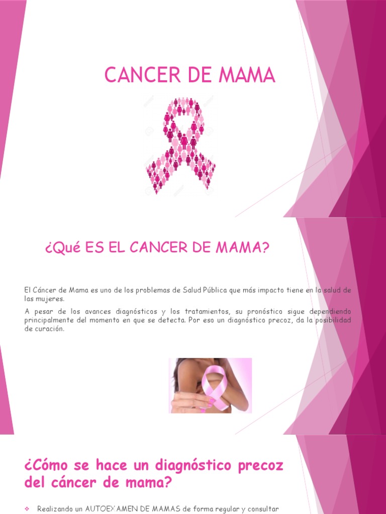 Cancer de Mama Diapositivas | PDF | Cáncer de mama | Pecho
