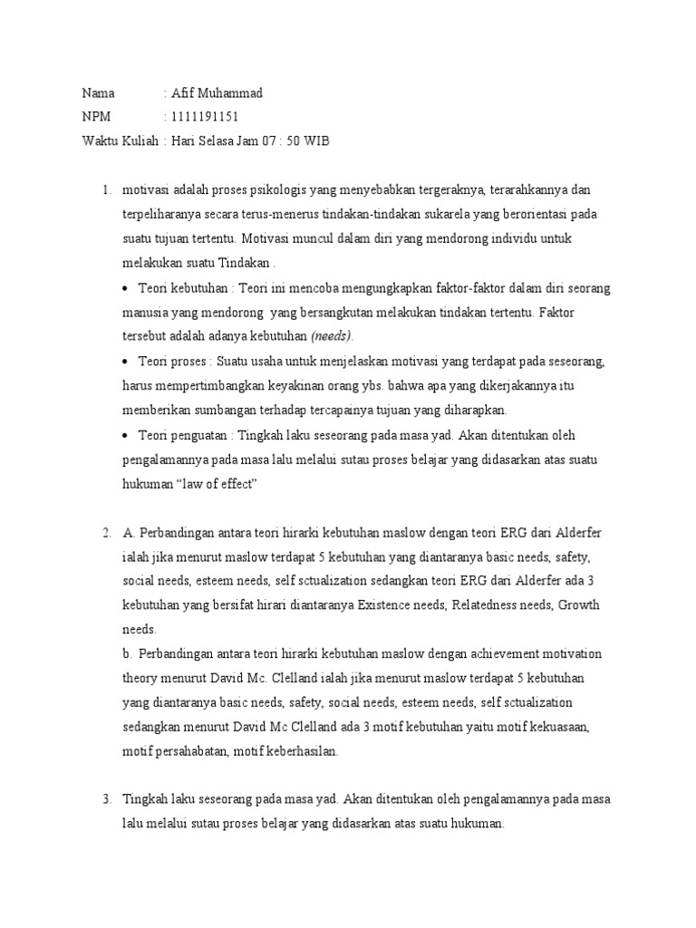 Kuis UAS PO Afif Muhammad (1111191151) | PDF