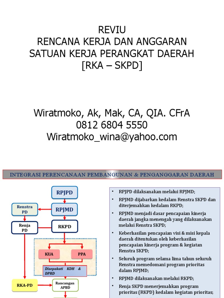Paparan Reviu RKA-SKPD Kaltim | PDF