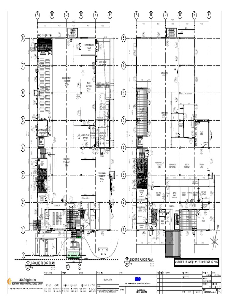 01) .NBC-DRG-FAC-AR-01-Floor Plans | PDF | Buildings And Structures ...
