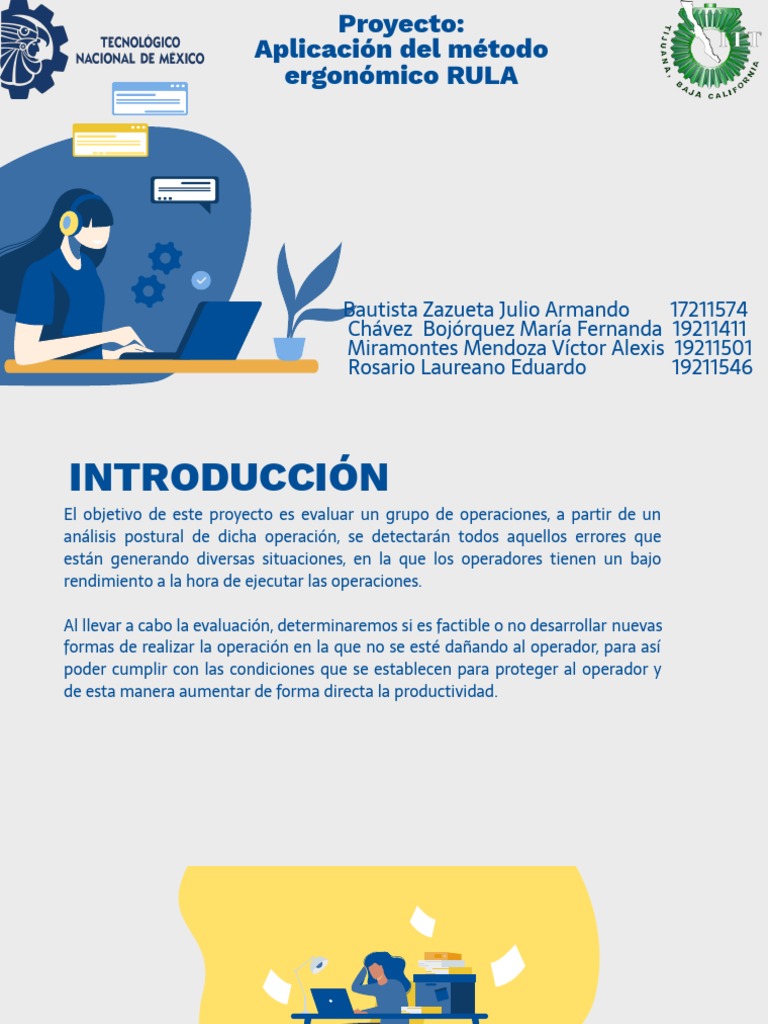 RULA Equipo6 | PDF | Factores humanos y ergonomía | Evaluación