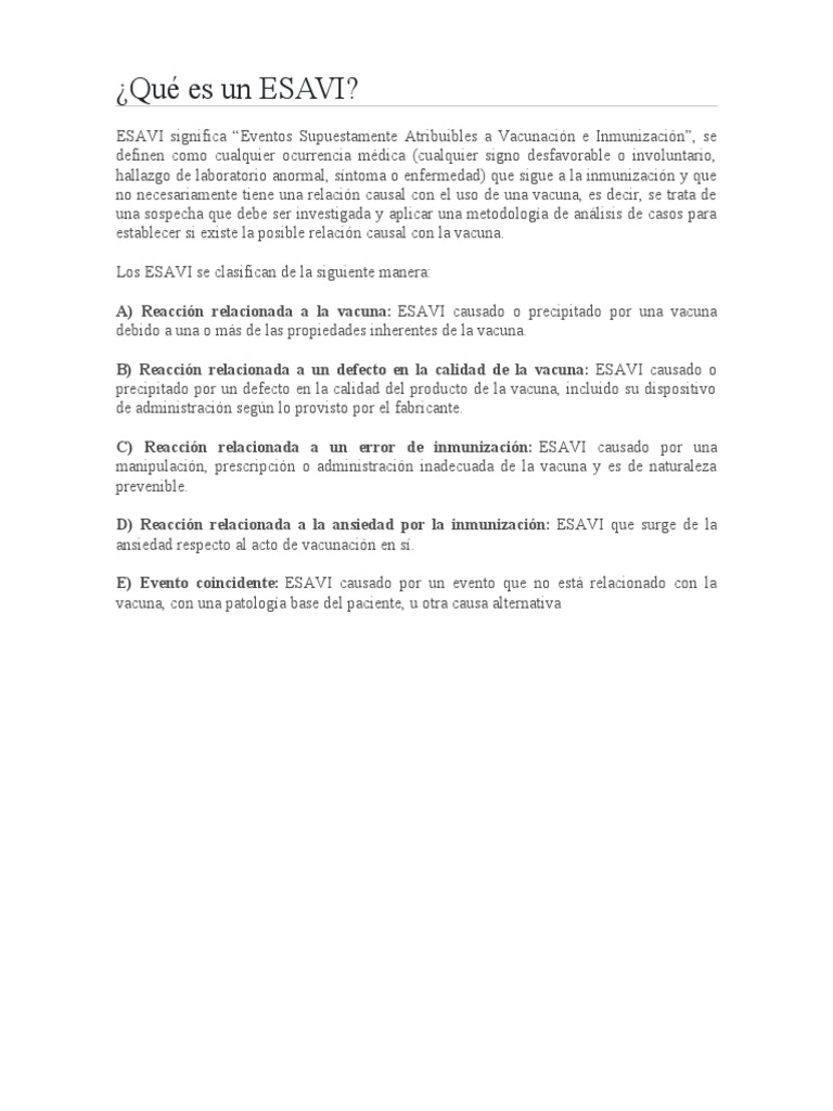 Esavi y Epro 2 | PDF