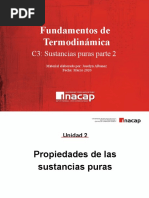 Capítulo 3, Termodinámica, Propiedades de Las Sustancias Puras, 2022-1 | PDF | Fase (materia ...