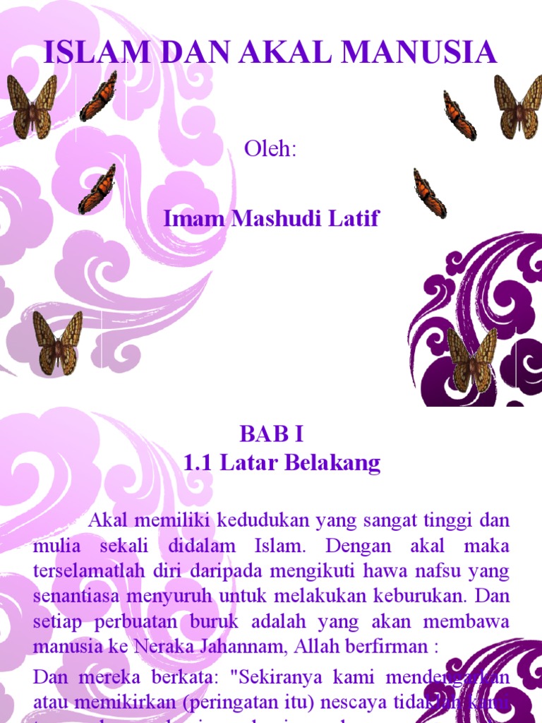 Islam Dan Akal Manusia | PDF