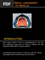 Anatomical Landmarks of Maxillary and Mandibular Cast | PDF | Dentures ...