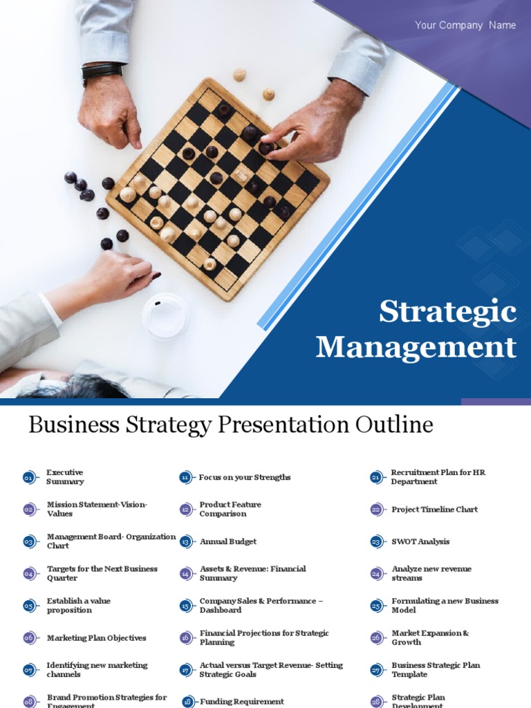 Strategic Management Powerpoint Presentation Slides | PDF | Advertising ...