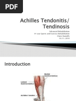 Alfredson Protocol - Achille's Tendonitis | PDF | Pain | Clinical Medicine