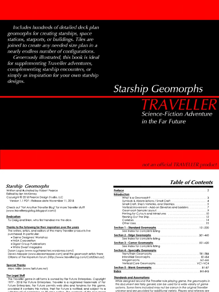 Starship Geomorphs v1.1 | PDF