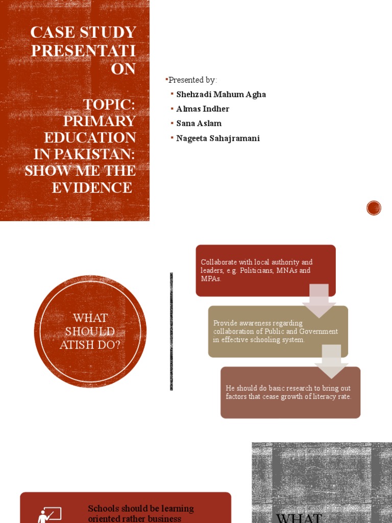 Case Study Presentation | PDF | Teachers | Teaching