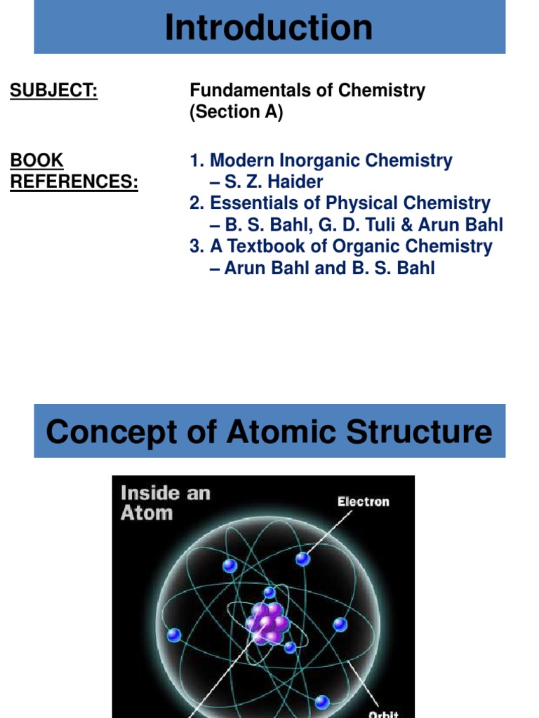 Concept of Atomic Structure | PDF | Atoms | Atomic Nucleus