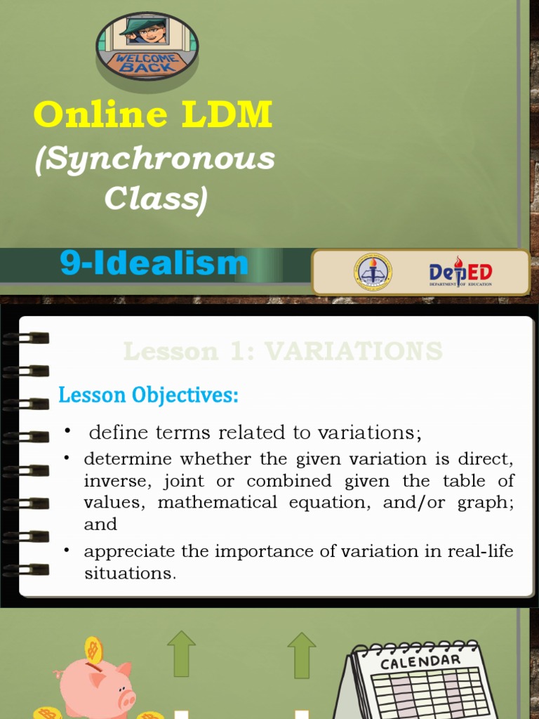 Understanding Types of Variation | PDF | Variable (Mathematics) | Equations