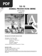 Q1 Animal Production (Swine) NC II 9-12 - Module 2 | PDF | Pig ...