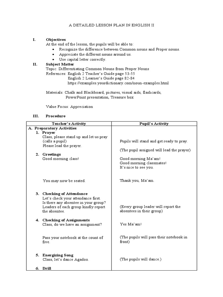 English Grade 2 | PDF | Noun | Learning