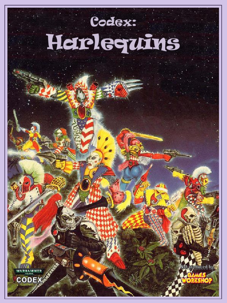 Codex Eldar Harlequins For Warhammer 40 000 5th Edition | PDF