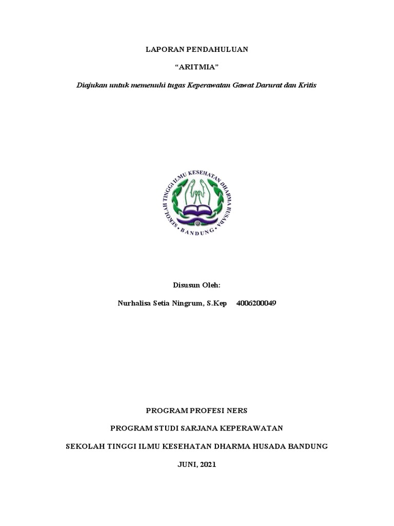 LP Aritmia (Icu) | PDF