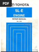 Toyota 5L Engine Specifications & Torque | PDF | Piston | Vehicle ...