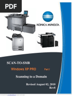 SMB Scan Setup for Ricoh Printers | PDF | Authentication | Password