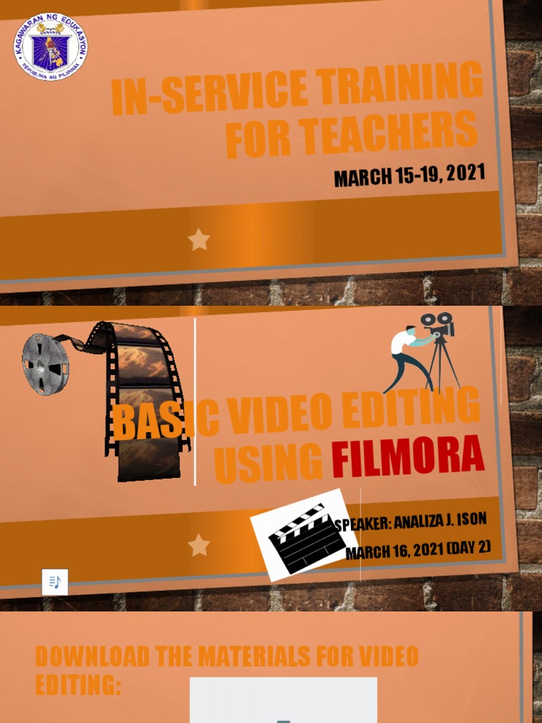 Creating Video Lesson Using Filmora | PDF