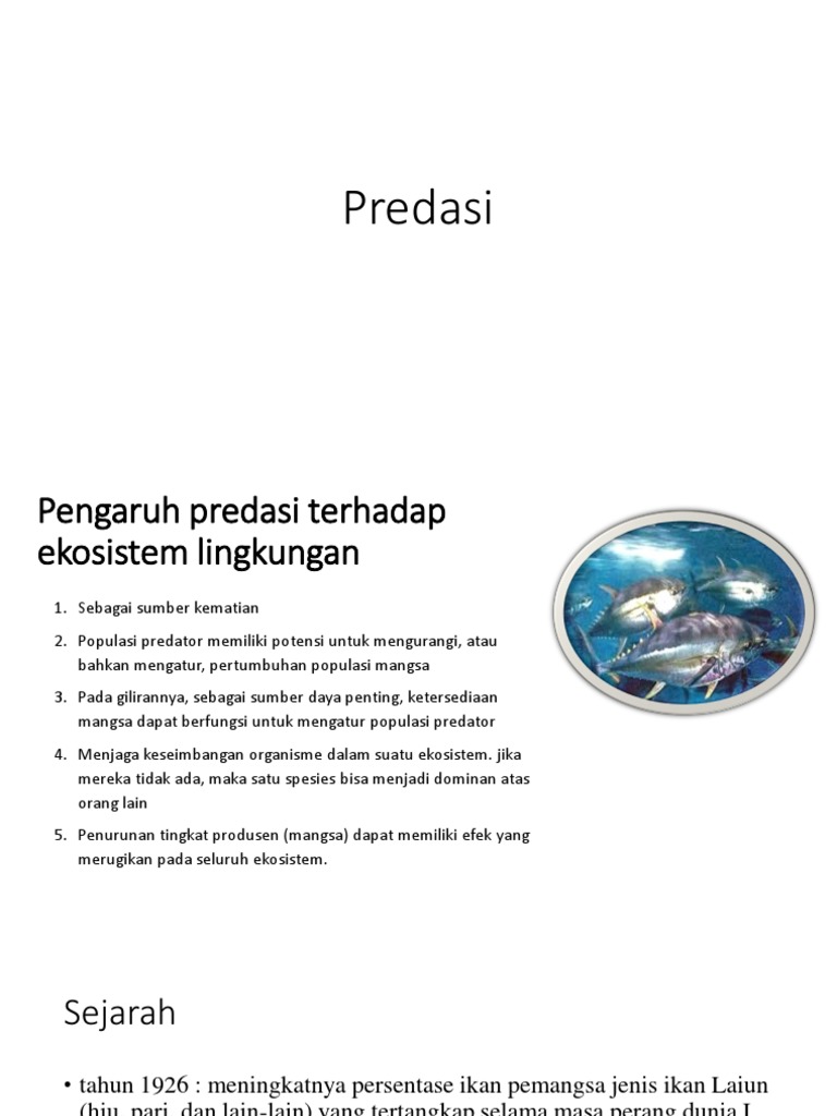 Predasi | PDF | Sains & Matematika