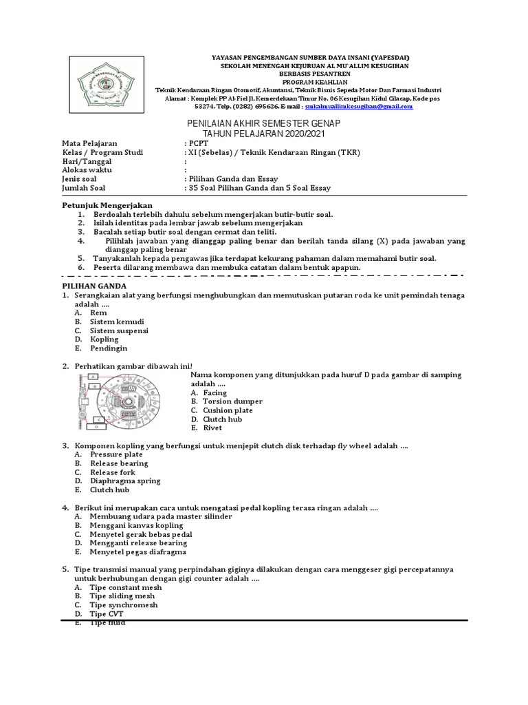 PAT PSPTKR Dyas | PDF