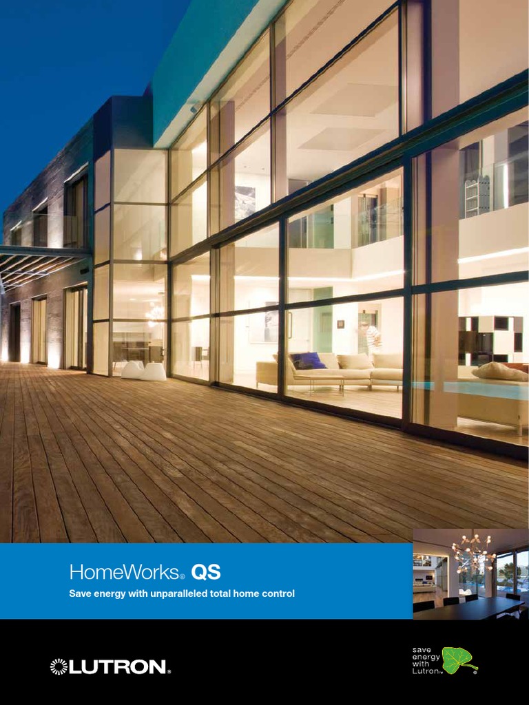Lutron Homeworks QS | PDF | Curtain | Lighting