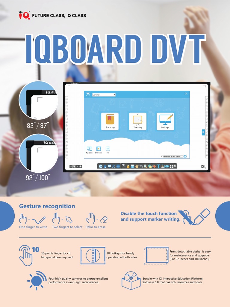Iqboard DVT Iqboard DVT: Gesture Recognition | PDF | Computer Engineering | Computer Science