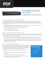 Dell EMC PowerEdge R450 Spec Sheet | PDF | Solid State Drive | Dell