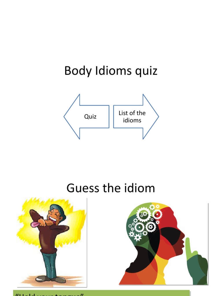 Idioms Quiz: Guess the Meaning | PDF