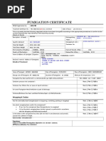 11.fumigation Certificate Example | PDF | Materials