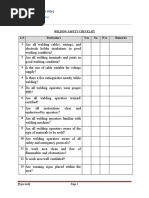 Checklist-Block Masonry Work: Pre Block Masonary Checks | PDF