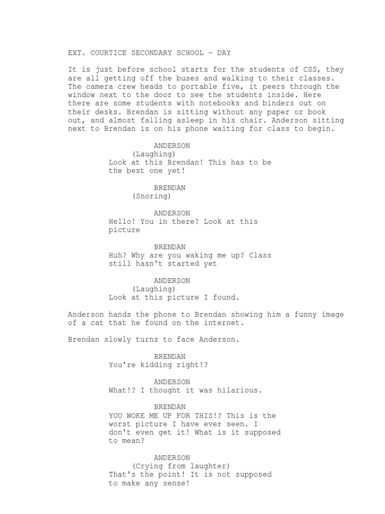 Script Mockumentary Screenplay | PDF