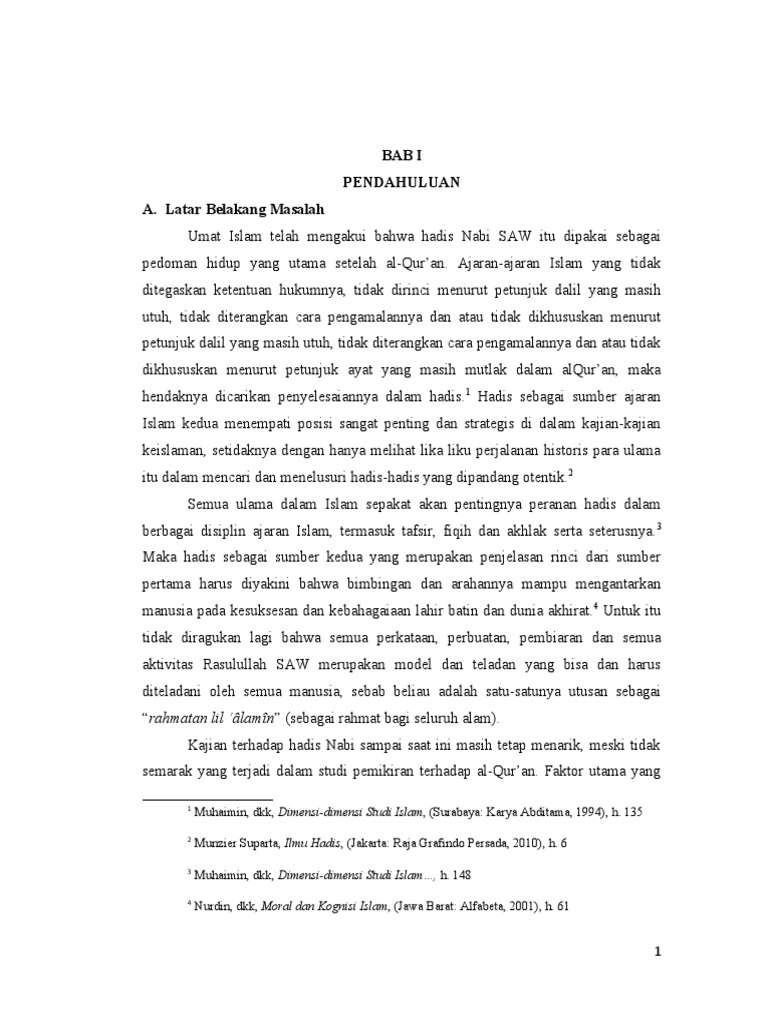 Hadits Hasan Dan Pembagiannya | PDF