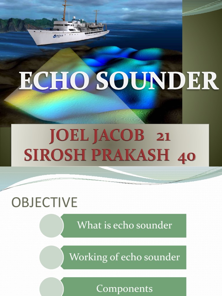 An In-Depth Look at Echo Sounders: Components, Working Principle, and Sources of Error | PDF