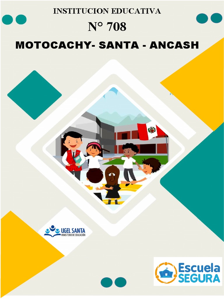 Modelo Plan GRD - Ugel Santa 2021 | PDF | Temblores | Riesgo